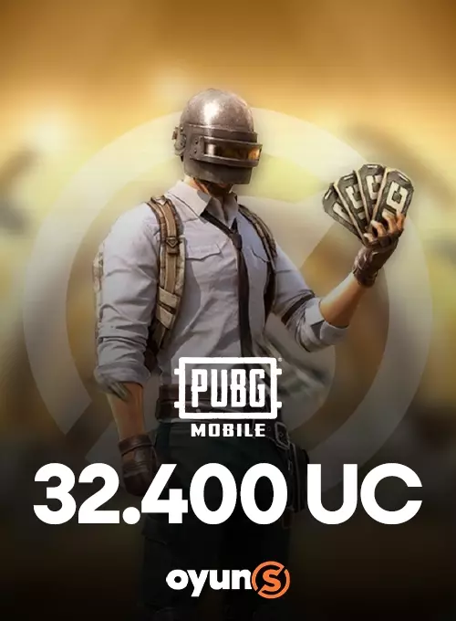 PUBG Mobile 32400 UC | oyunS